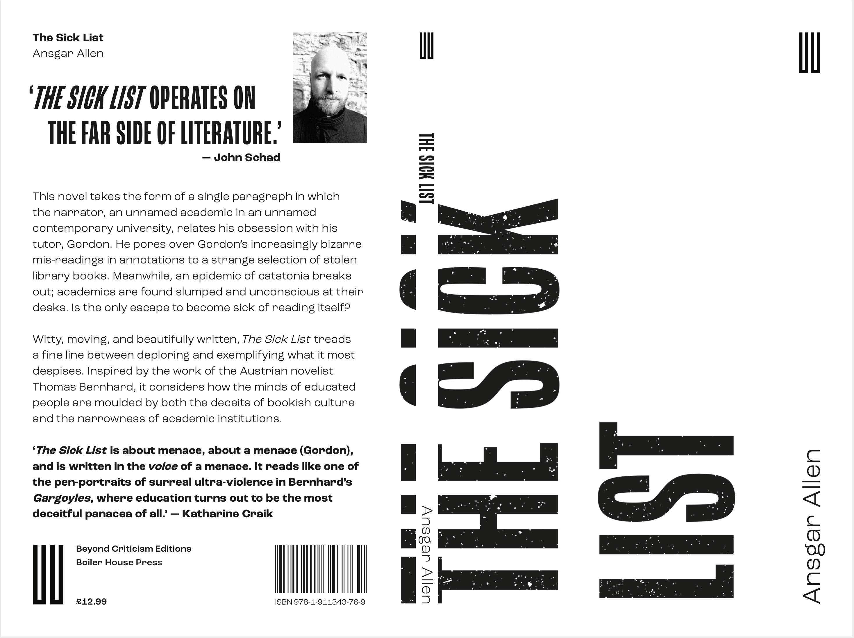 The Sick List – Ansgar Allen